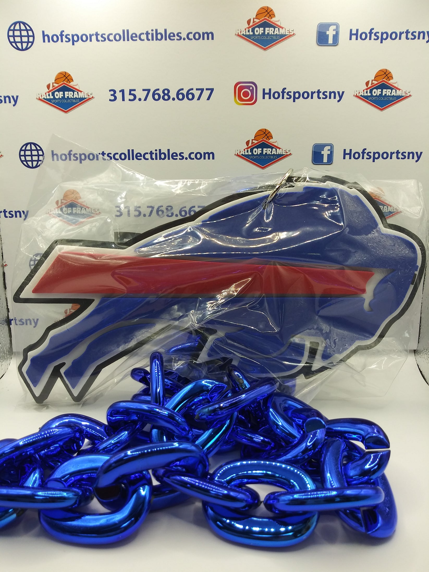 BUFFALO BILLS FAN CHAIN BY FANFAVE! NECKLACE