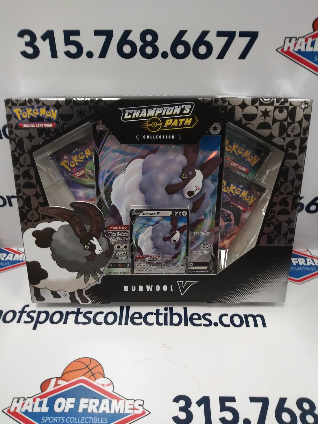 2020 POKEMON CHAMPION'S PATH DUBWOOL V COLLECTION!